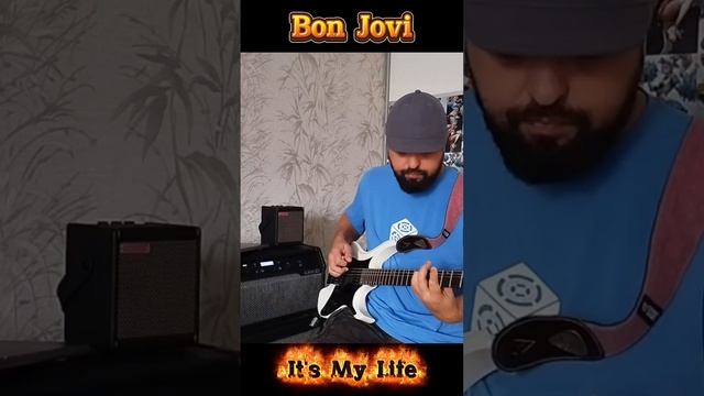 BonJovi  - It's My Life #guitar #guitarcover #bonjovi #bonjovicover  #tutorial