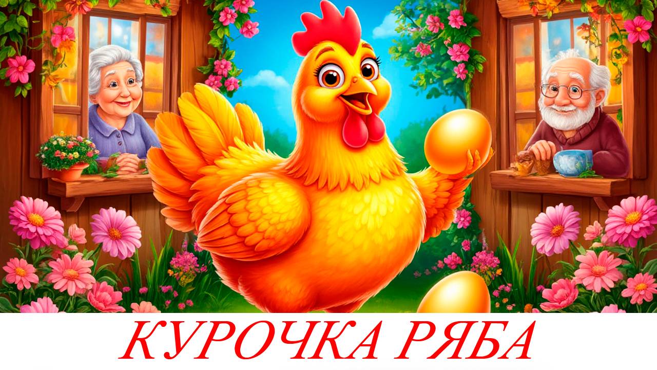 КУРОЧКА РЯБА | детские сказки онлайн| аудиосказки | сказки для малышей