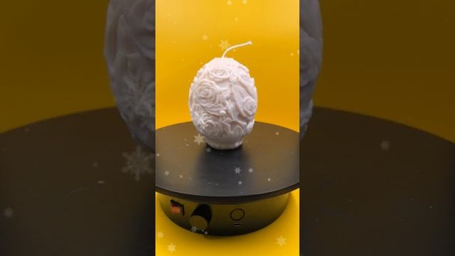 Интерьерные свечи ручной работы .