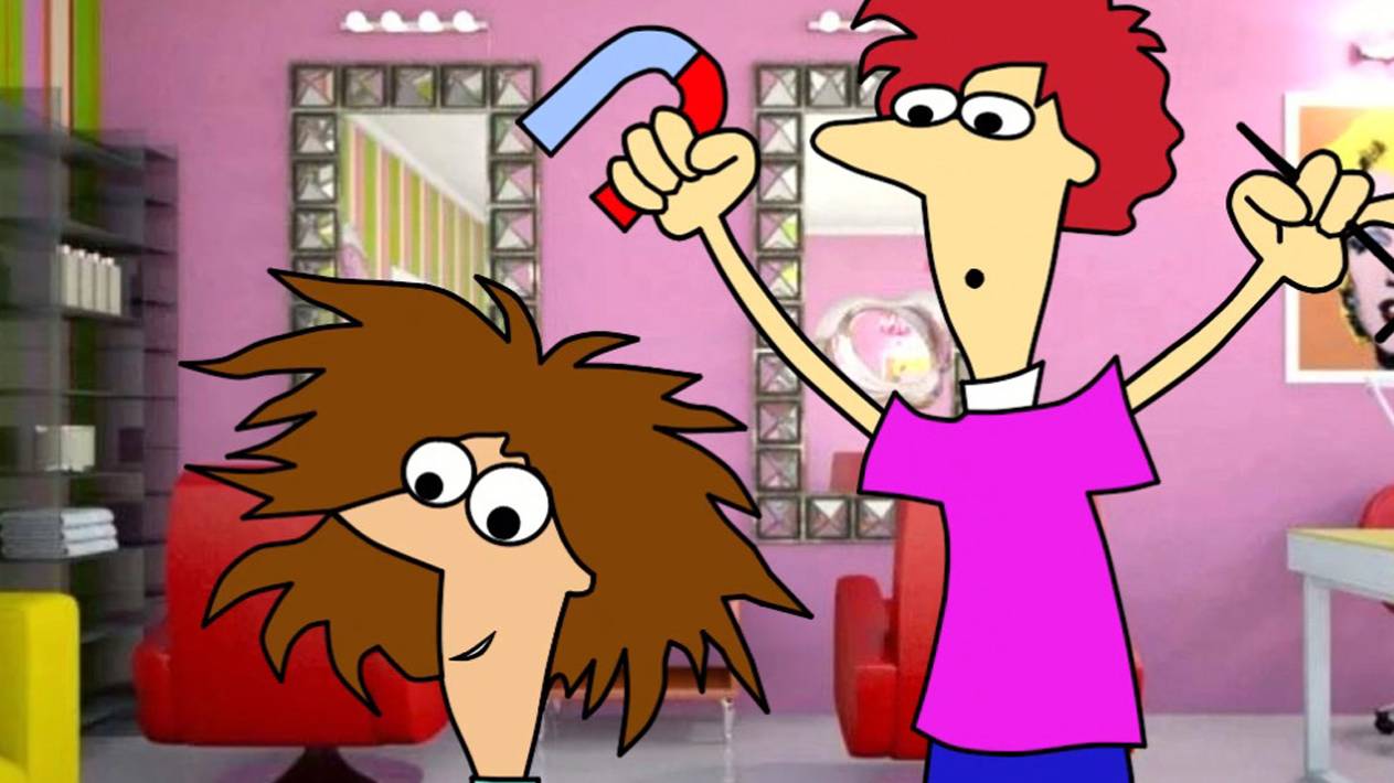 В парикмахерской