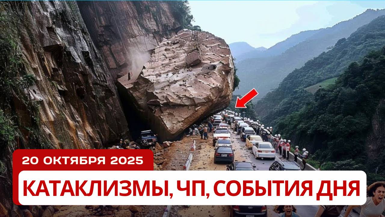 Новости Сегодня 20.10.2025 -  Катаклизмы сегодня, События Дня, ЧП | Россия, Китай Индия США Европа
