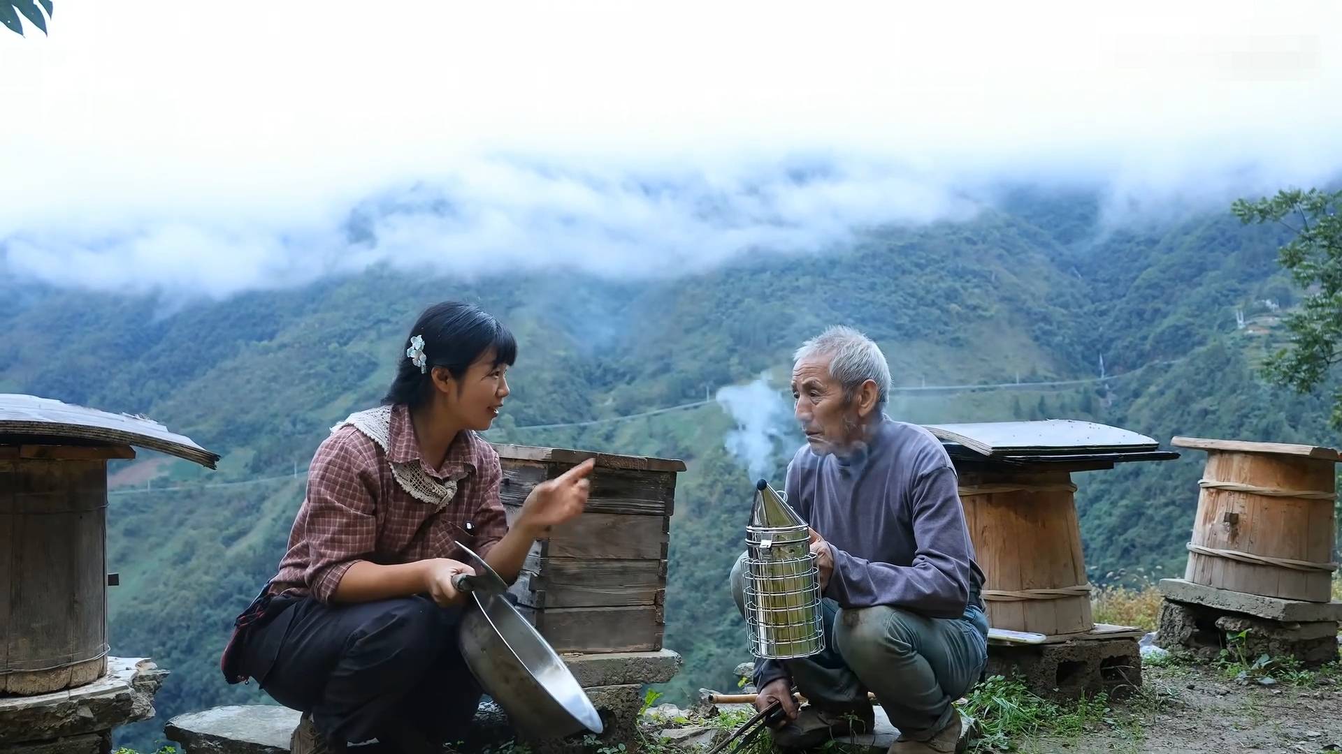 Путешествие по овсяным полям - Снова мы оказались в глубинах гор Дабашань в Чэнкоу