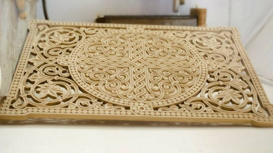 Резьба по дереву на ЧПУ методом векторной гравировки CorelDRAW + ArtCAM