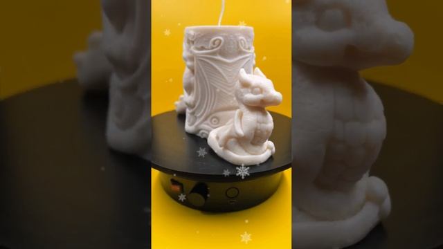 Интерьерные свечи ручной работы .