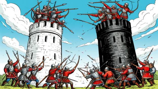 таврели. хорошая башня против плохой