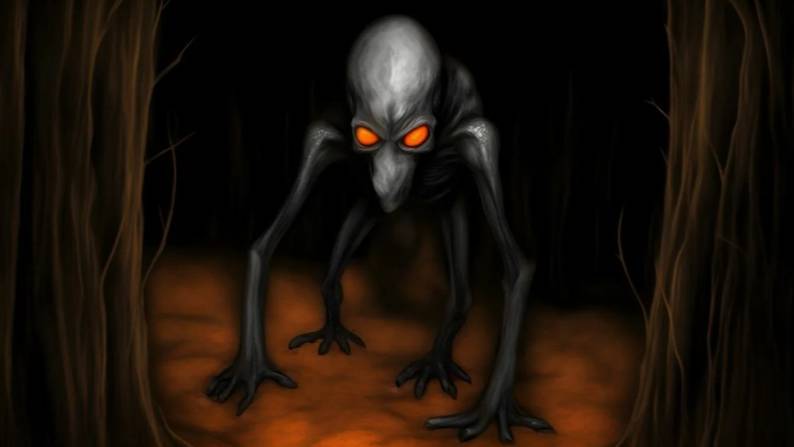 Дуврский демон (Доверский демон) / Dover Demon / монстры, чудовища / криптозоология