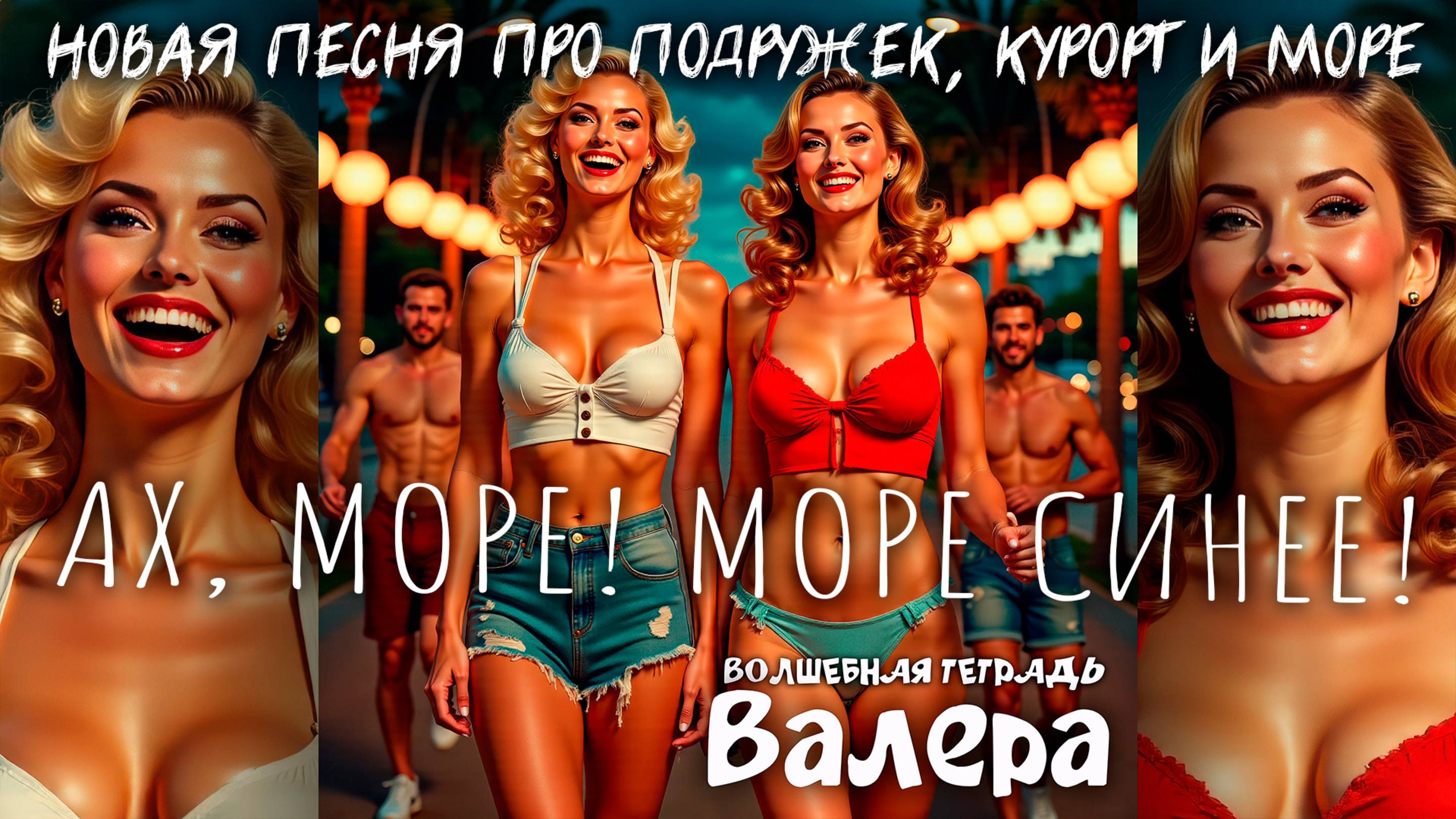 Волшебная тетрадь. "Валера". Песня про Валеру, Серёжу и женскую дружбу. Новый курортный южный хит.