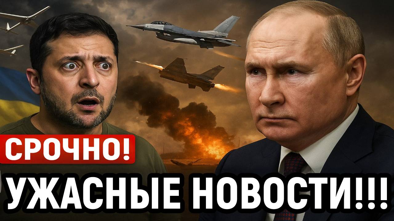 Новости СВО на 20 Октября - Дроны-обманки выманили F-16 на дуэль с Су-57 под Харьковом! Последние но