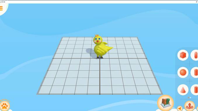 Видеоурок по 3D моделированию по теме «Гадкий утенок» в программе для эвм "LigroGame"