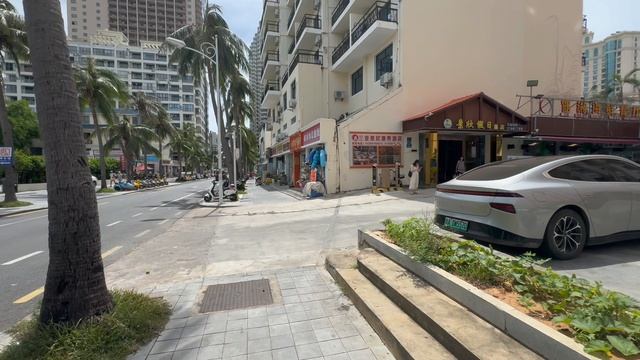 Китай серия N2 прогулки по центру бухты Дадунхай, обзор территории возле отеля Ssaw Boutique