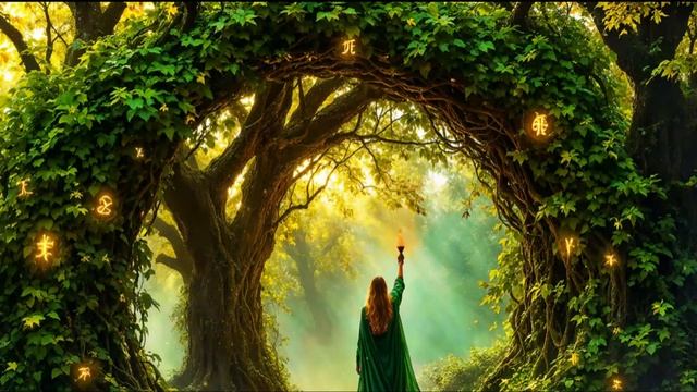 Врата в лес - Нежная музыка друидов, фоновая лесная музыка для отдыха и расслабления