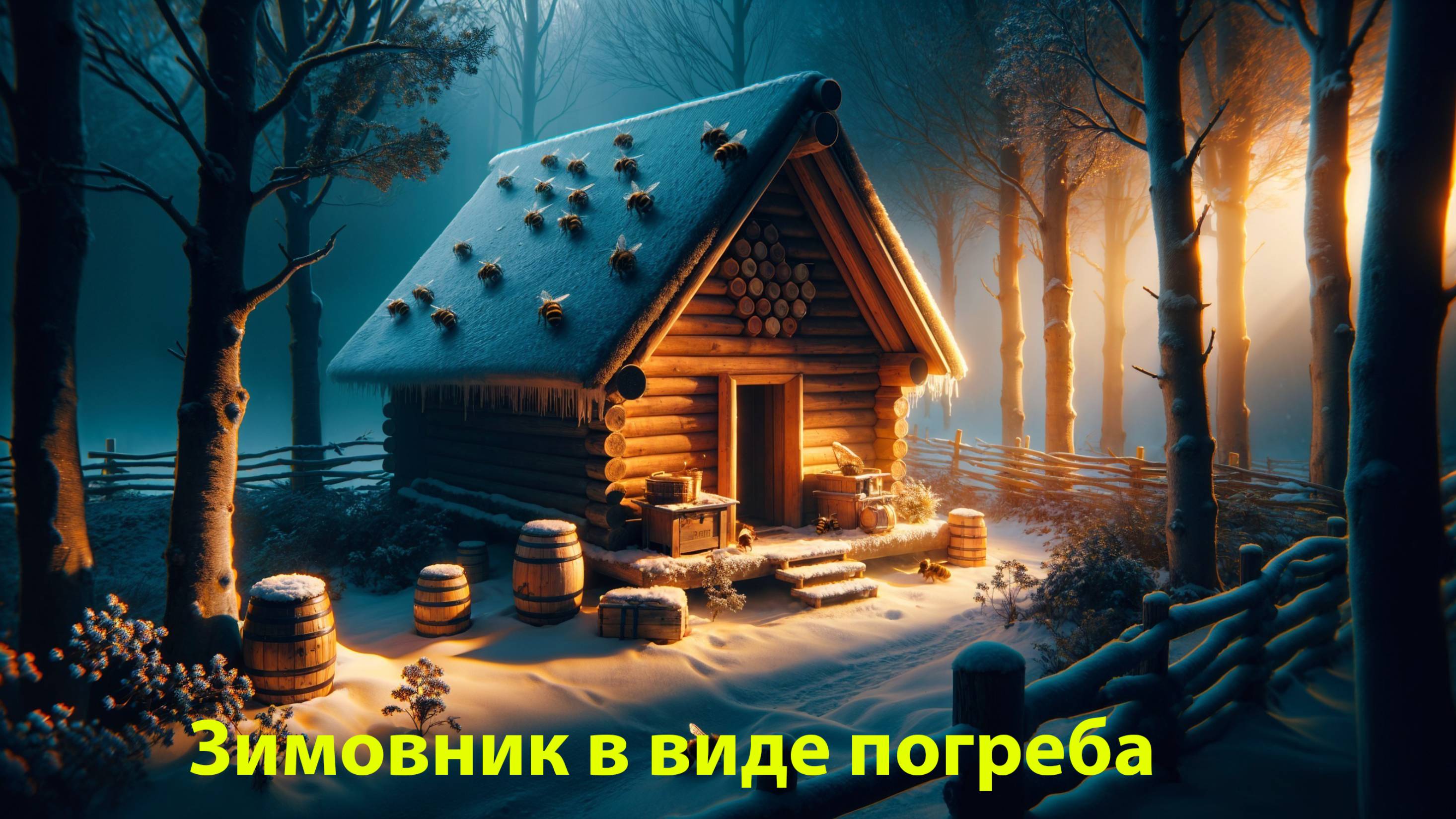 Зимовник-погреб: Секрет идеальной зимовки пчёл от Кашковского