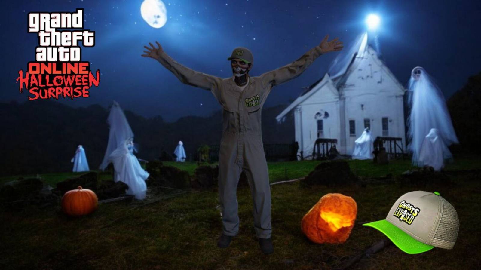 Как получить Кепку охотников за приведениями в GTA Online