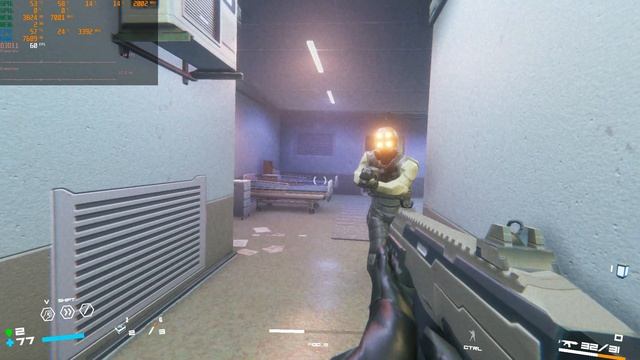 Shell Soldier Demo - тест I7 4770 16 GB DDR3 RTX 3050 (8GB) (часть 3)