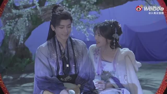 Закадровые съемки дорамы "Любовь в облаках"