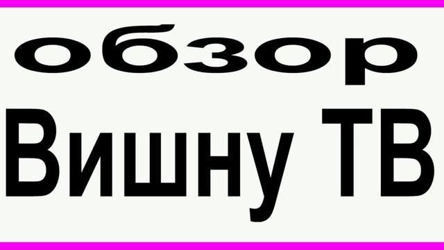 Обзор  Вишну ТВ