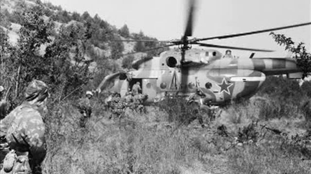 "Краснозвёздный вертолёт" - песня ветерана Афганистана, пограничника Алексея Денисенко (1980-е гг.)