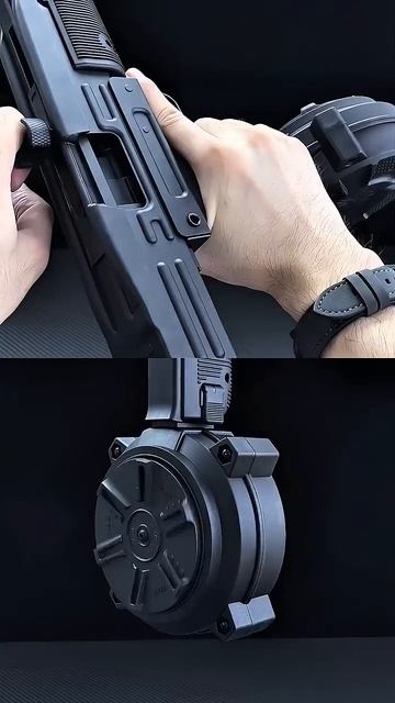 Орбибол автомат UZI MP2A1 с дымовым трассером #игрушки #орбибол #орбизы #гидрогель