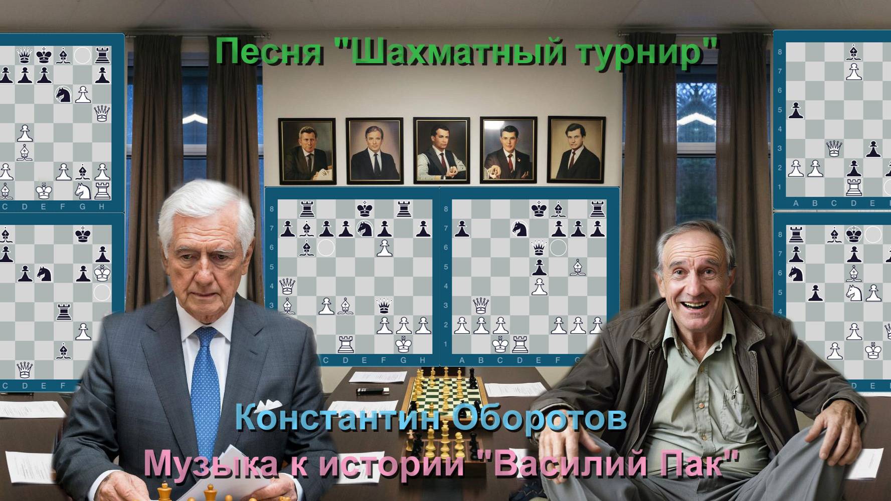02. Песня "Шахматный турнир". Константин Оборотов. Музыка к истории "Василий Пак".