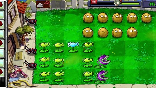 Выполняю достижение "Экстрадетонатор" в PVZ 1