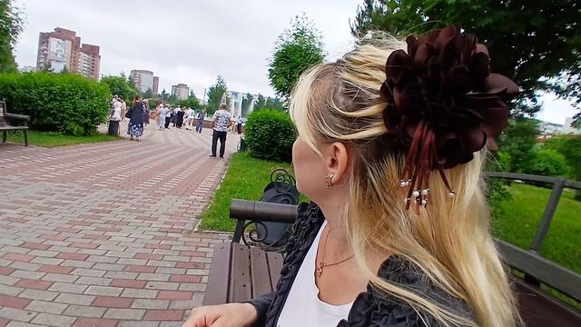 г. Прокопьевск фантан тырган,Гуляем по фантану