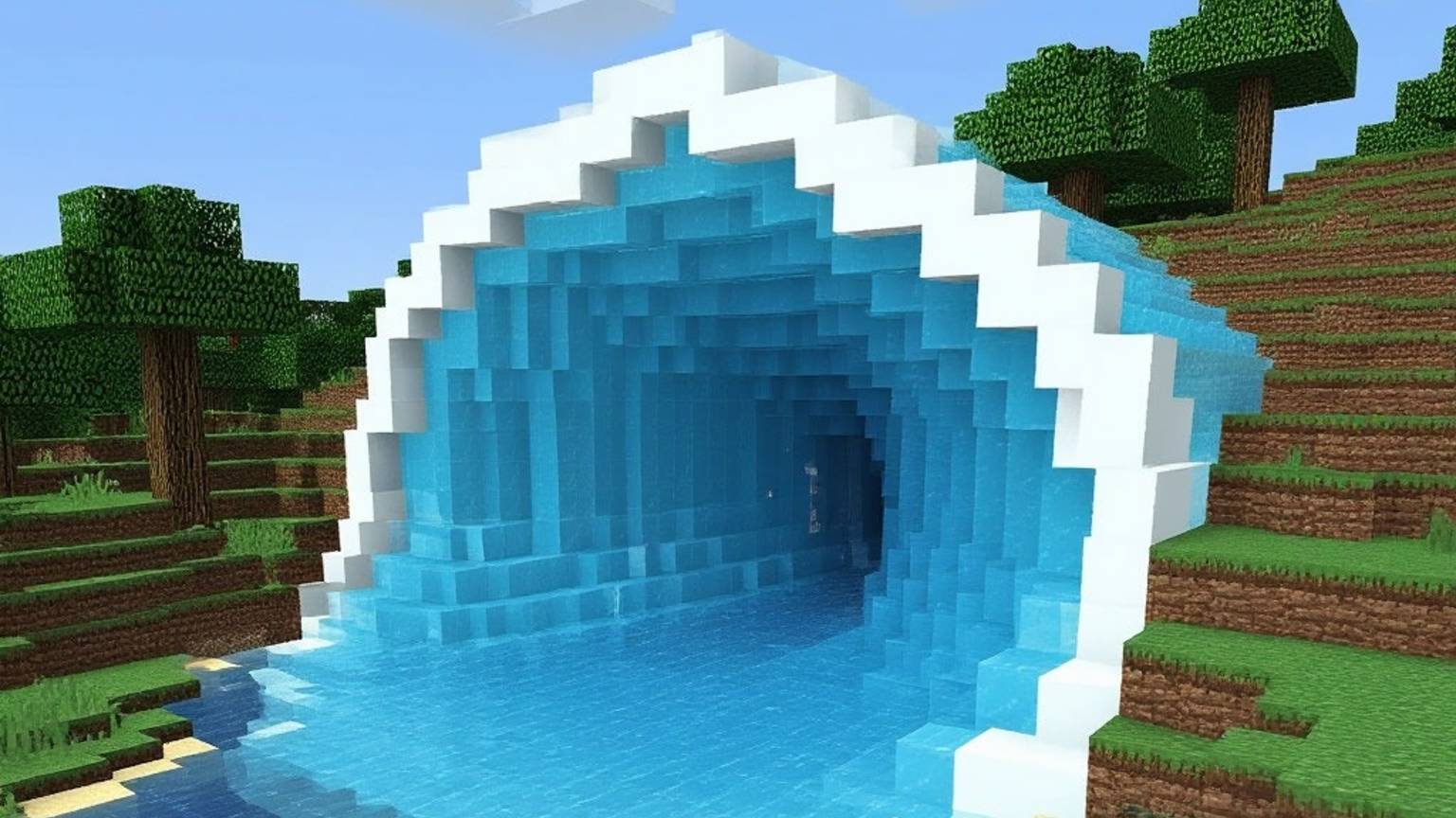 Цунами в майнкрафт