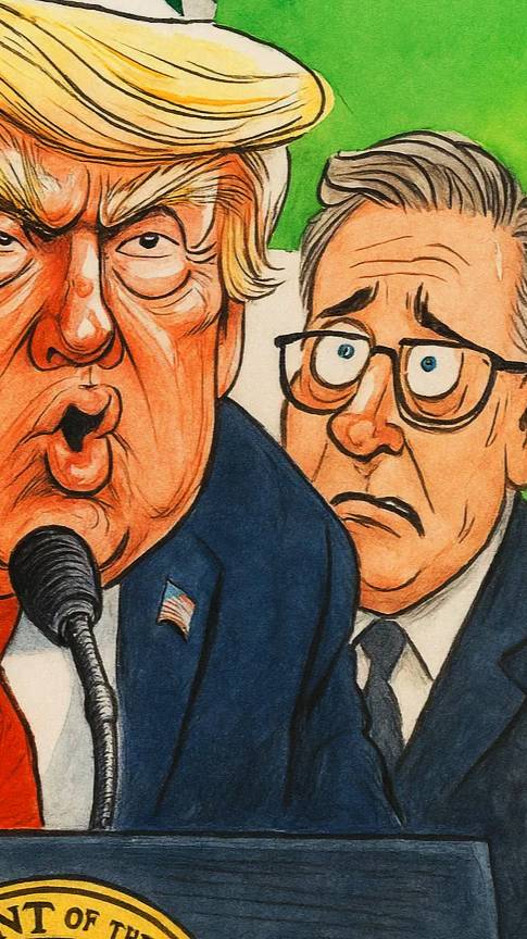 Как Трамп премьер министра Великобритании напугал