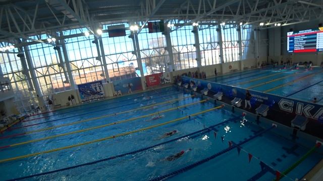 181025 100м спина Оськина Александра 2015 4дор 1мин22сек III р-д 1место