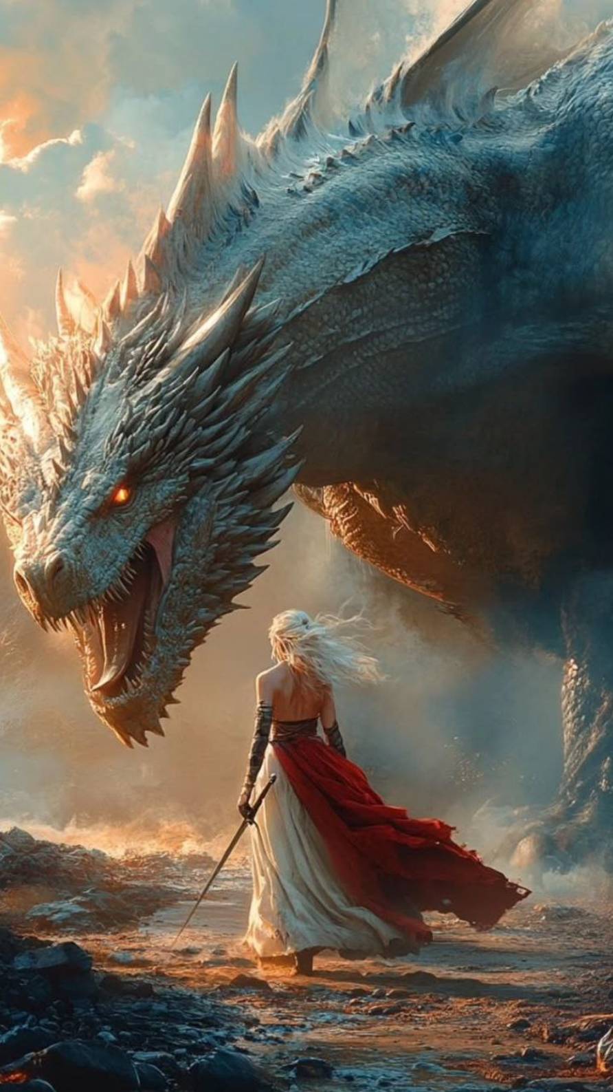 Дымное исчадье полнолунья. Белый мрамор (1)