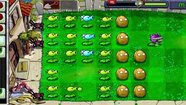 Прохожу PVZ 1 level 1-10