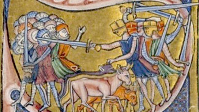 10. Последняя битва Первого крестового похода - Аскалон (1099)