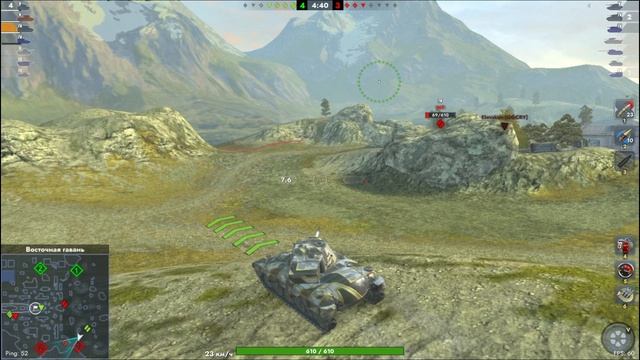 Tanks Blitz  - Катка на M7