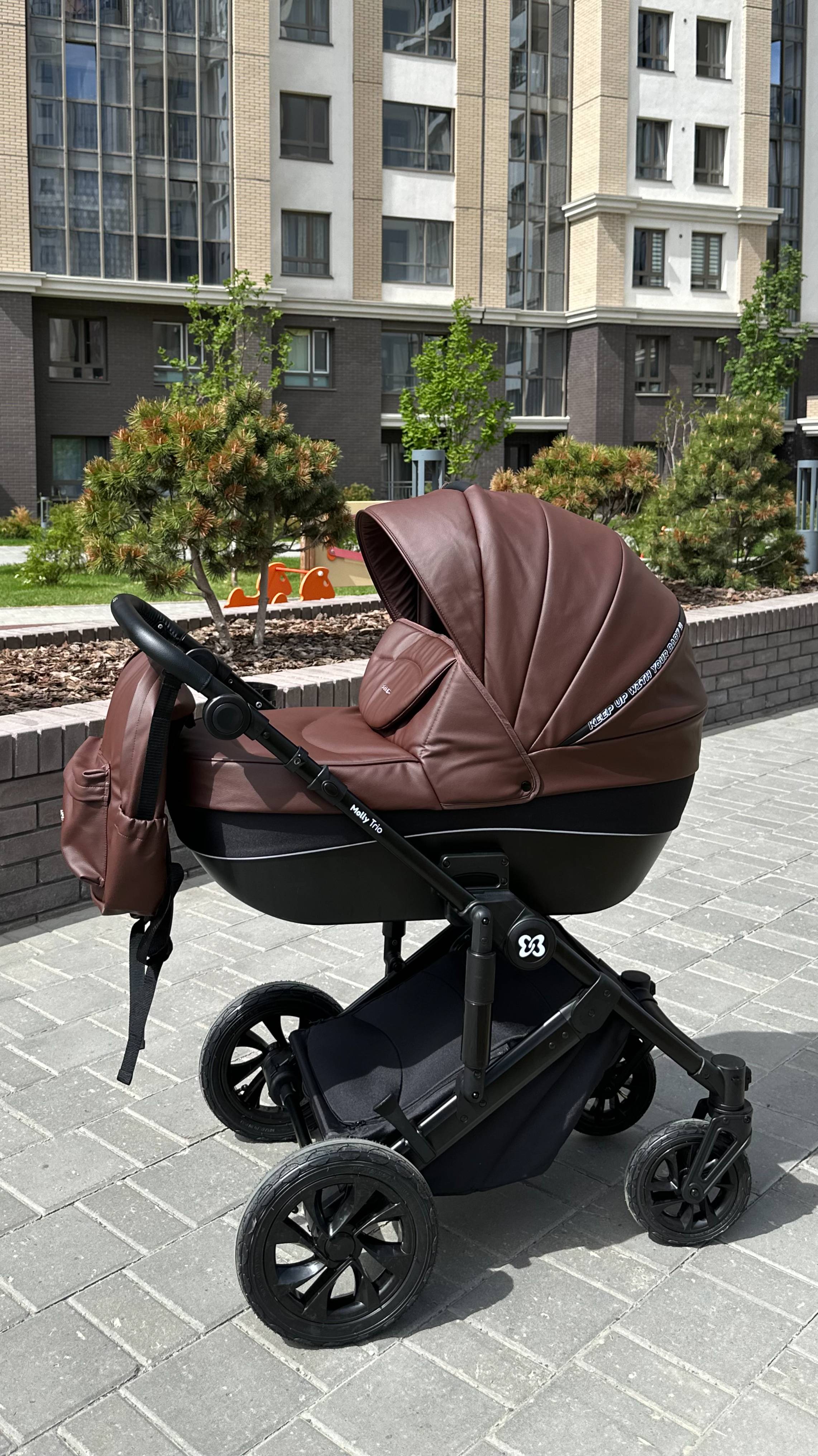 Плавный ход и максимум удобства: коляска Farfello Molly Trio 🔥 #коляска #коляска3в1