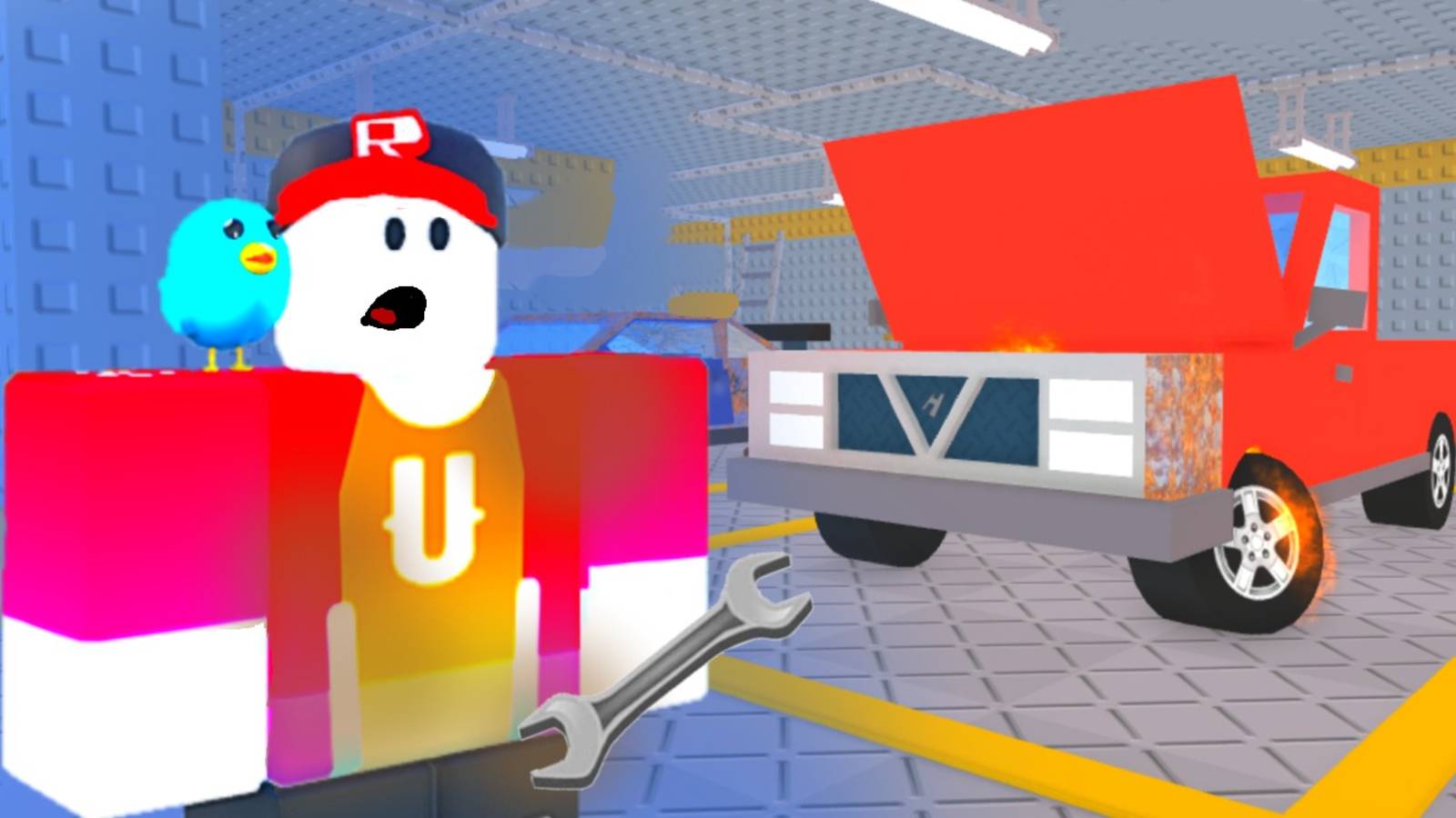 Открыли АВТОСЕРВИС в Роблоксе! Roblox