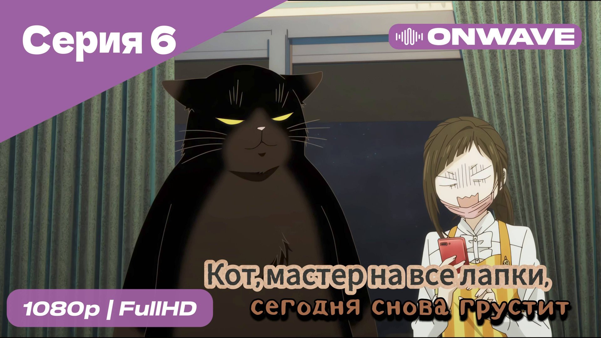 Кот, мастер на все лапки, сегодня снова грустит - 6 Серия  [OnWave]
