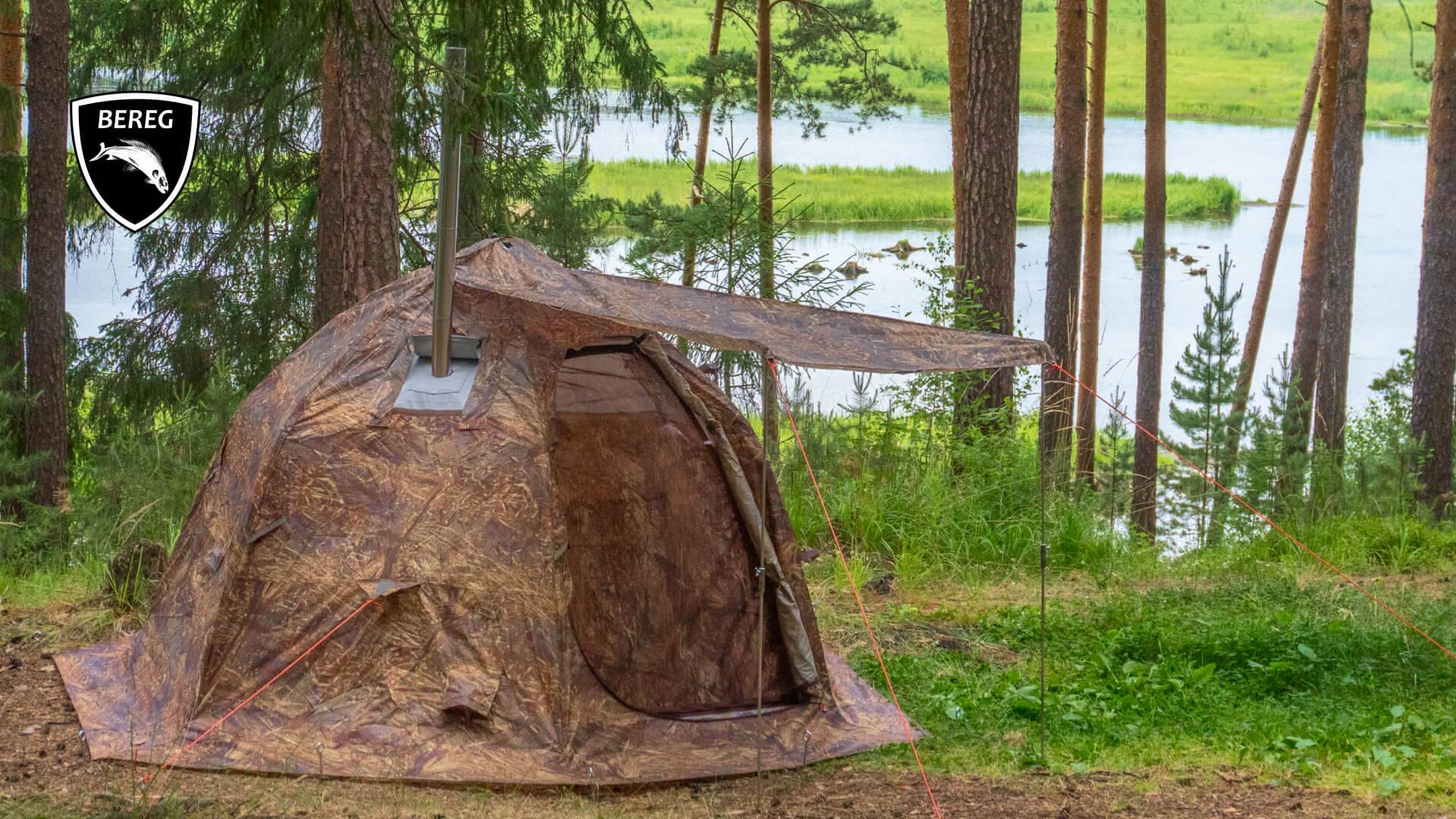 Зима-лето / Обзор всесезонной палатки от ПФ Берег