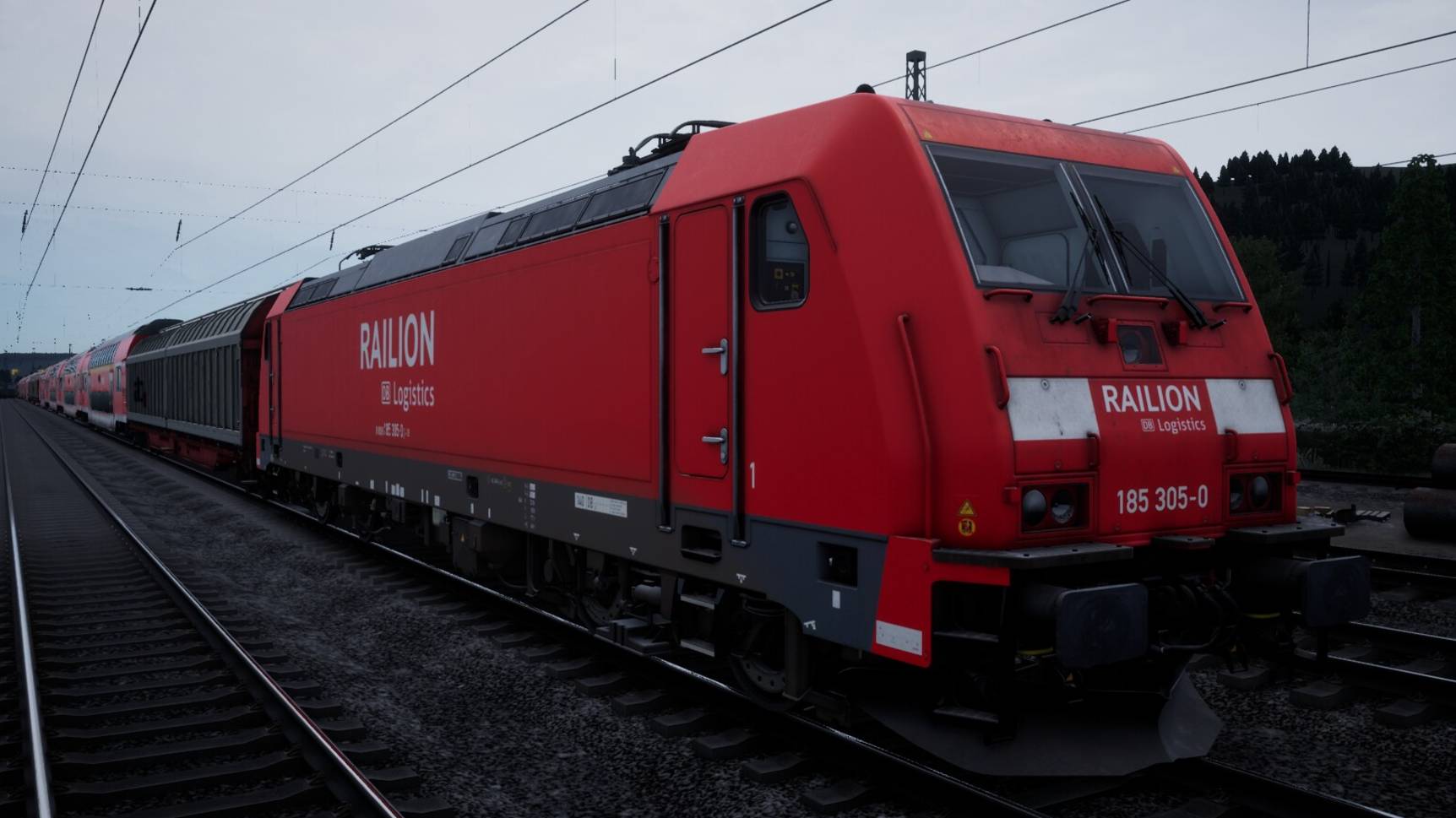 Доставка двухэтажных вагонов - TSW /1/