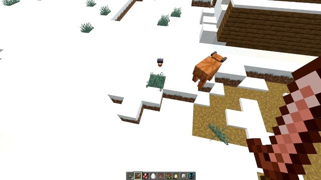 сравниваем версии майнкравта самая первая и самая последняя