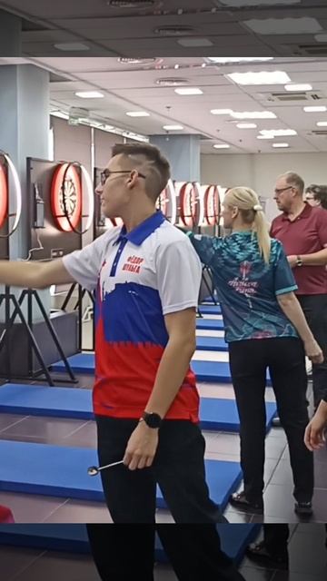 Дартс оформление зала для соревнований Кубок Спартака 19.10.25. Москва