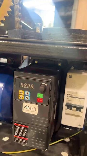 Электропривод с частотными преобразователем для станка ШАРМАН. Отзыв от мастера Александр Амиров.