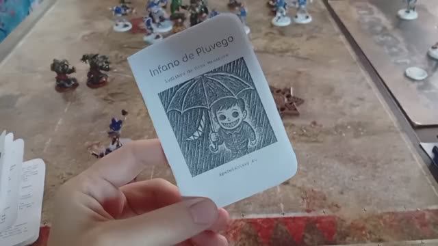 Infano de Pluvego - книга-игра на эсперанто - нуарный детектив с элементами ужастика - один лист А4