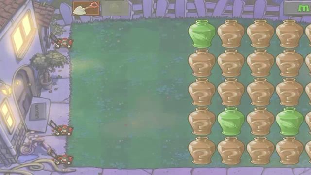 Прохожу мини игру PVZ 1 "Разбиватель ваз" + достижение "Диско бессмертно"