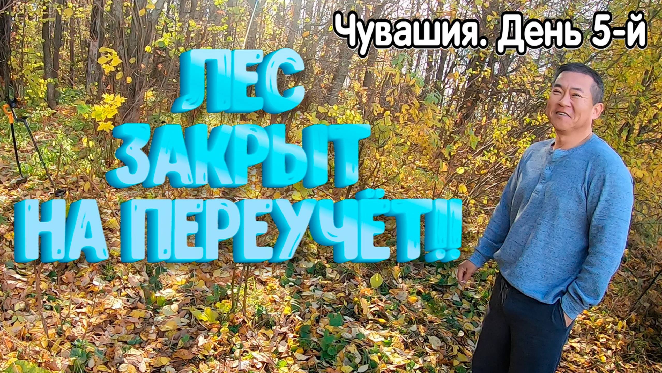 Лес закрыт на переучёт! Чувашия. День 5-й