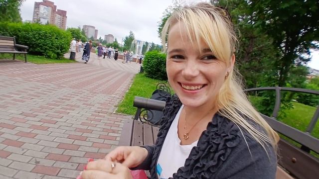 г. Прокопьевск фонтан тырган,Гуляем по фантану