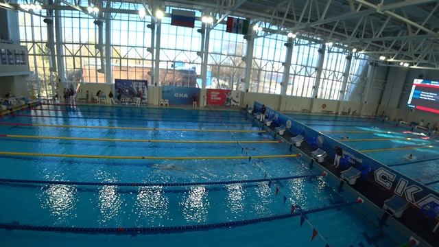 181025 50м брасс Попова Женя 2016 4дор 57сек 2юн