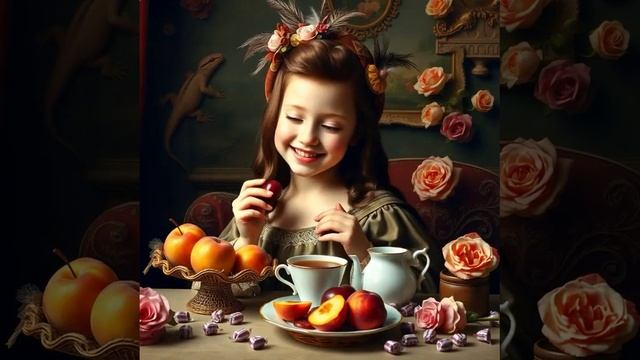 Красивый подарок бабушке от внучки! Маленькая девочка: трогательные фото, видео №10