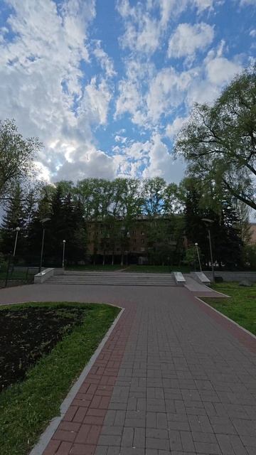 Сквер имени Маяковского в Уфе