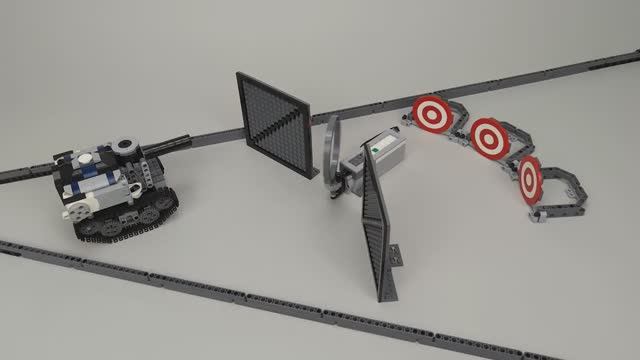 Shooting LEGO Targets | Стрельба по мишеням из ЛЕГО