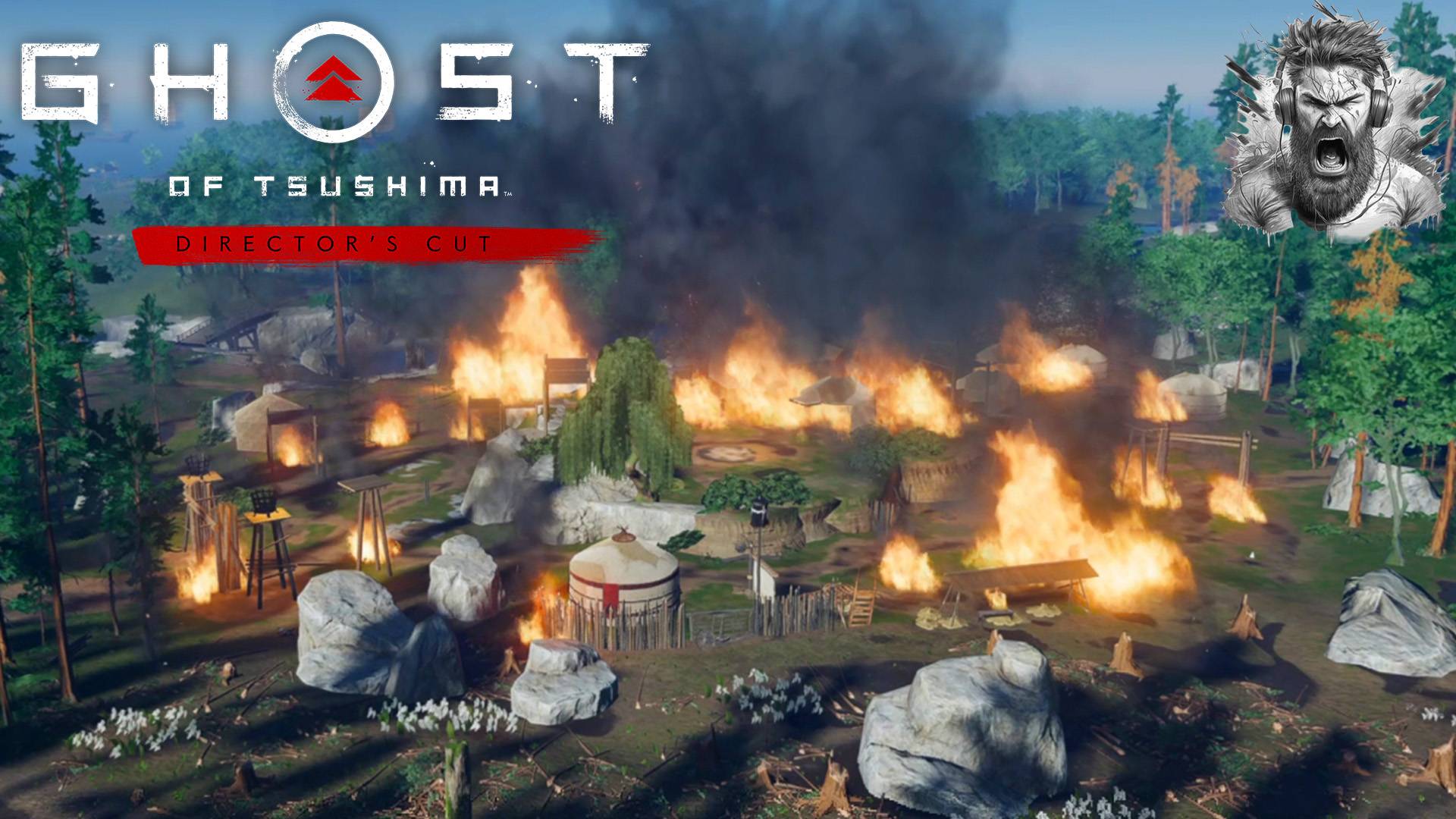 Сжечь Стоянку Лесорубов ◢ Ghost of Tsushima #15