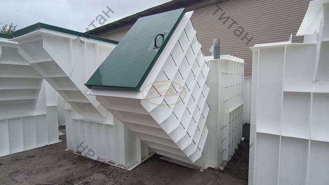 👍 Пластиковый погреб Титан Дачник от производителя купить под ключ с установкой цена [ в наличии ]